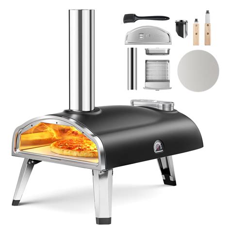Pizza Oven Outdoor Wood Fire Pizza Ovens 12 Pellet Pizza Oven For