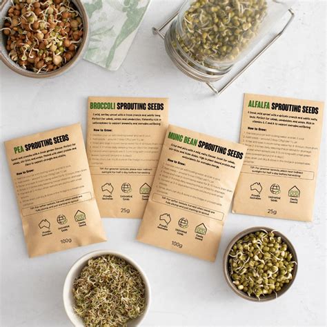 Sprouting Seed Bundle Survival Seeds