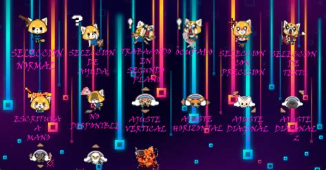 Digital Furry Racoon Aggretsuko Animated Cursor Pixiv