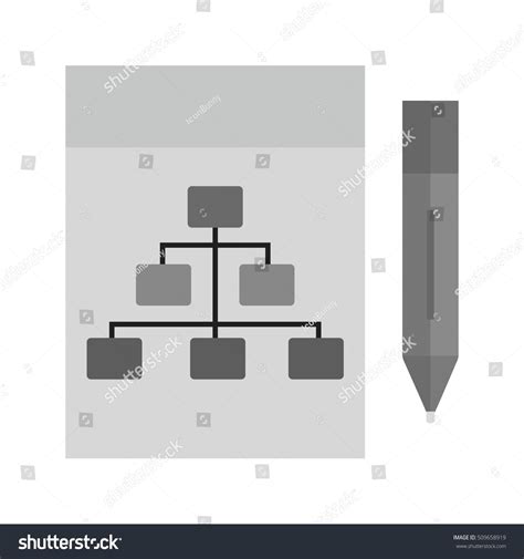 Draw Hierarchy Stock Vector Royalty Free Shutterstock