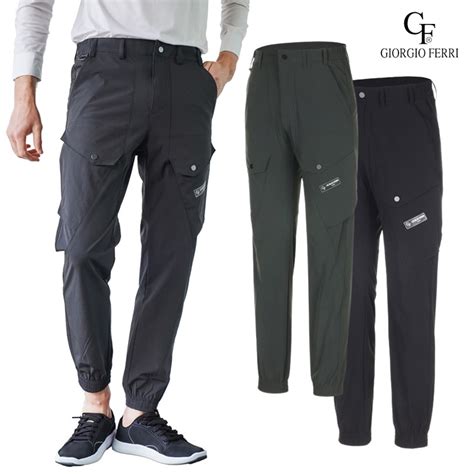 핫딜 조르지오페리 골프 남성 카고 컴포트 조거 팬츠 딜팡 골프용품 전문쇼핑몰