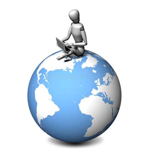 Global Internet Connection 3d Illustration Stock Illustration Illustration Of Communication