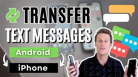 How to Transfer Text Messages Between Android and iPhone - YouTube