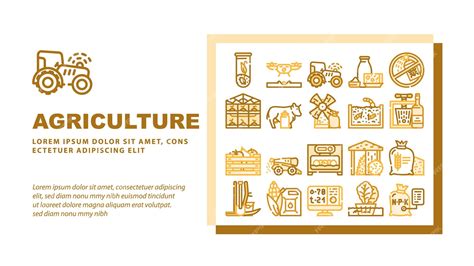 Premium Vector Agriculture Farmland Business Landing Header Vector