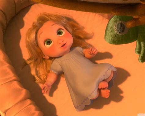 Baby Rapunzel Tangled Animated Wallpaper Preview Wallpaper Com