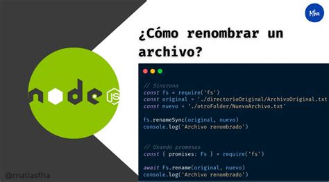 Como Renombrar Múltiples Archivos Usando Node