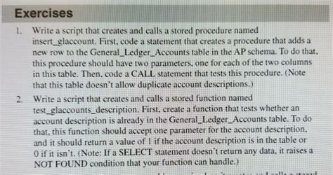 Solved Exercises 1 Write A Script That Creates And Calls A