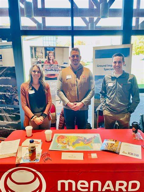 Menard Is Hiring We Enjoyed Returning To Our Alma Mater At The