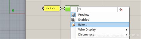 Grasshopper 学习笔记 1 Basic Components 基本组件set One Curve Csdn博客