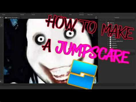 How To SCRIPT A JUMPSCARE In Roblox Studio