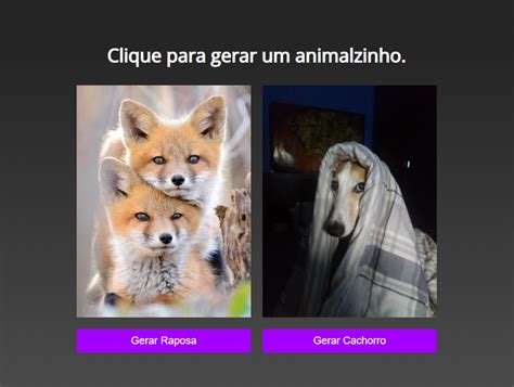 GitHub vinigdsc Fetch Api Animals Projetinho bem básico para estudo de Fetch API
