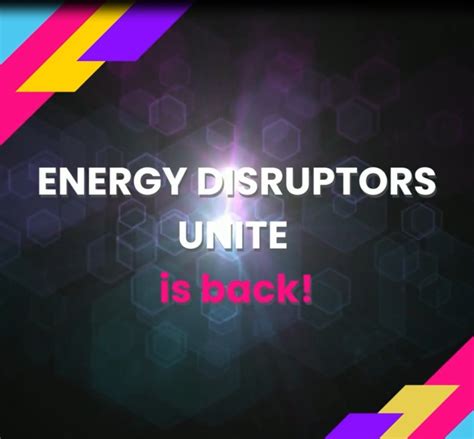 Jonathan Cocker On Linkedin Energy Disruptors Unite 2022