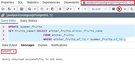 Postgresql Subquery Online Tutorials Library List