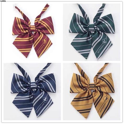 【哈利波特系列】領帶 哈利波特周邊kanko同款領花jk領結格蘭芬多斯萊特林拉文克勞 蝦皮購物