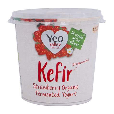 Yeo Valley Kefir Organic Strawberry Yogurt 350 G Online At Best Price