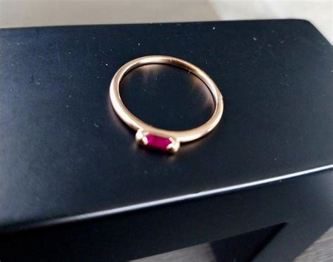 14k천연루비반지11에서 12호 세컨웨어헬로마켓