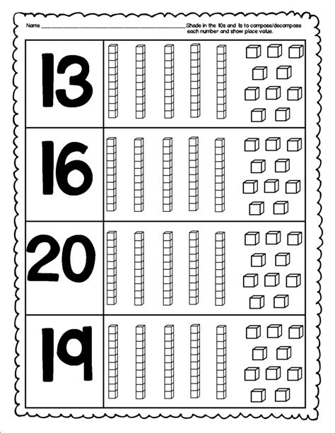 Compose And Decompose Numbers