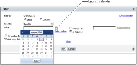 specifying a date as a comparison value
