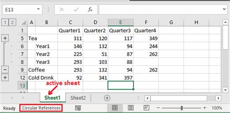 circular reference in excel easy excel tips excel tutorial free