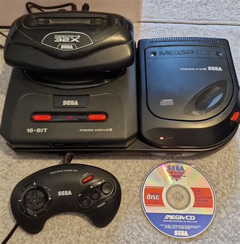 Great News The Mega Cd 32x Mega Drive Mk2 Combo We Picked Up Locally A Few Weeks Ago Works