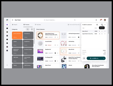 Pos Inventory System By Travis Hudson On Dribbble