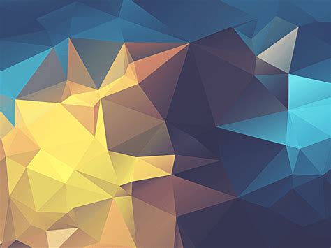 Polygon Geometry Desktop Abstraction Triangle Geometric Texture