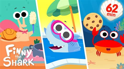 Fun Finny The Shark Songs | Kids Music | Sing Along With Finny! - YouTube