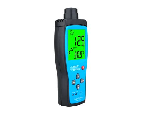 Smart Sensor Digital Oxygen Meter O2 Gas Detector Sound Light Alarm Gas Monitor Air Quality
