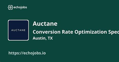 Hiring Conversion Rate Optimization Specialist Austin Tx Html Css