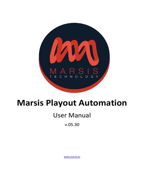 marsis playout manual pdf computer file directory computing