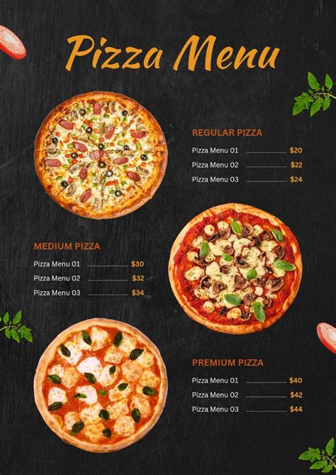 Best 13 Download Pizza Menu Set Collection Graphic Design For Free