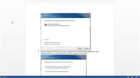 Using Windows Network Diagnostics YouTube