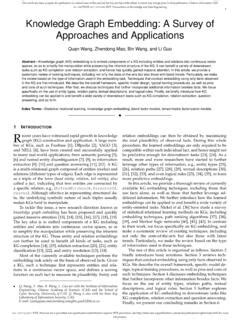 Knowledge Graph Embedding A Survey Of Approaches And Knowledge Graph Embedding A Survey