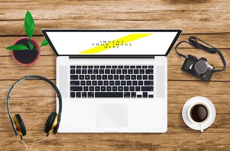 노트북 화면을 모의 무료 Psd 파일