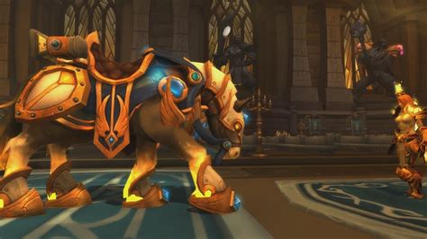 The Story Of Highlords Charger Patch 72 Paladin Class Mount Lore