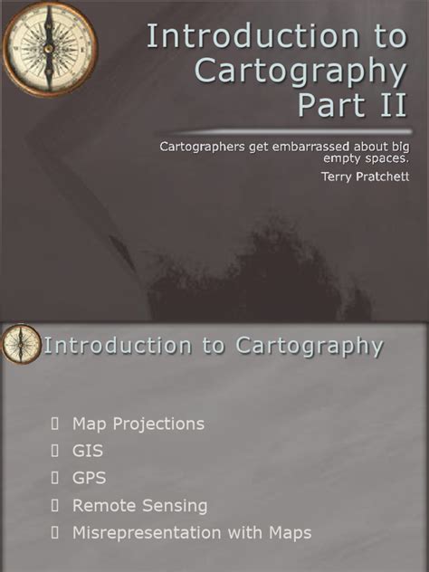 Introduction To Cartography Part Ii Pdf Geographic Information System Teaching Methods