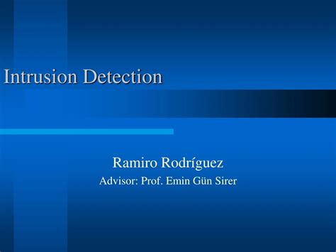 PPT Call Graph Based Intrusion Detection System PowerPoint Presentation ID 9199353