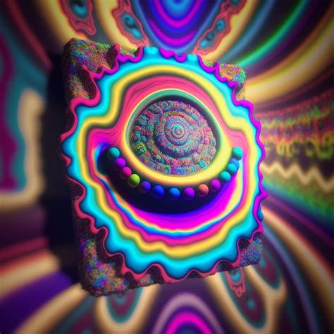 premium ai image a colorful spiral art with a spiral design on the