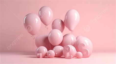 15주년 기념 행사를 위한 밝은 분홍색 배경의 3d 렌더링 사랑의 기념일 기념일 축하해 축하합니다 배경 일러스트 및 사진