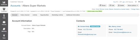 Manage Accounts Orocommerce Orocrm And Oroplatform Documentation