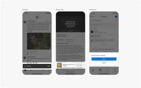 Toast Ui Design Best Practices Design Variants And Examples Mobbin