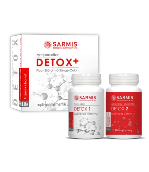 Detox 2 Sarmis Este Suplimentul Pentru Detoxifierea Sangelui