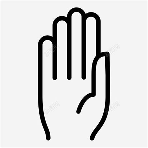 手握非语言图标 Icon 标识 标志 Ui图标 设计图片 免费下载 页面网页 平面电商 创意素材