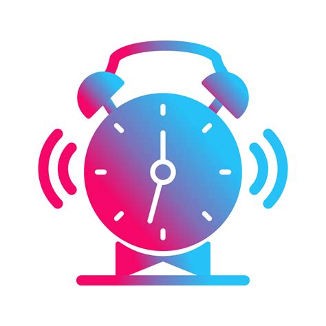 Alarm Clock Vector Icon 19777885 Vector Art At Vecteezy