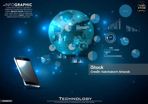 기술 연락처 통신아이디어와 개념은 창의성을 생각합니다 성공을 위해 계획 생각 검색 분석 의사 소통 미래 지향적 인 아이디어 혁신 기술 현대 개념에 대한 스톡 벡터 아트 및
