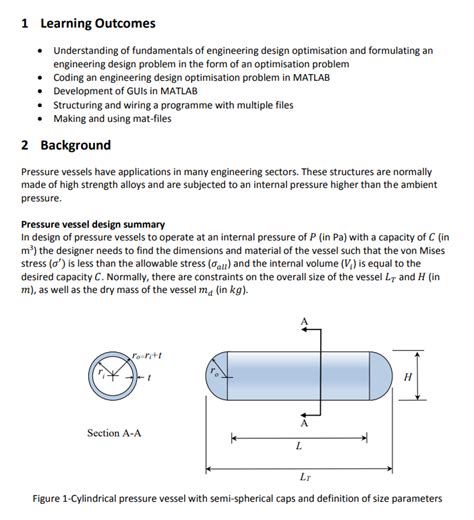 Solved 1 Learning Outcomes Understanding Of Fundamentals