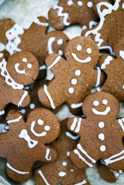 Vegan Gingerbread Cookies Recipe Daily Vegan Meal