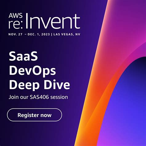 Aws Partners On Linkedin Devops Saas Awsreinvent Saasonaws