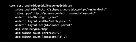 Etsy Engineering Android Staggered Grid