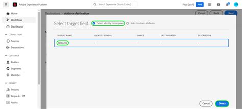microsoft dynamics 365 connection adobe experience platform